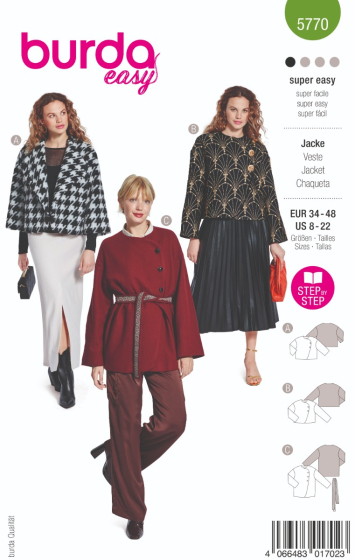 Burda patronen - Böttger Stoffen - Burda naaipatronen